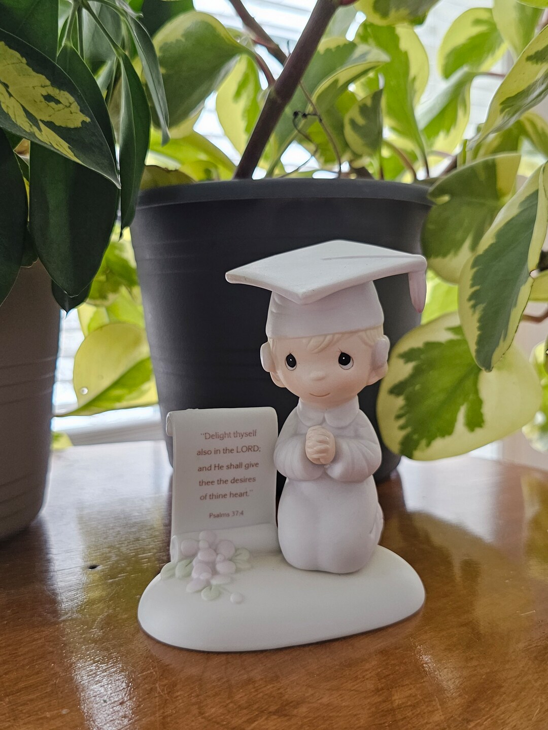 Precious Moments by Enesco Vintage Figurine Figure " Seek Ye the Lord ...