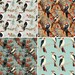 Woodpecker Pattern Digital Paper: 20 Seamless Print-ready Designs (JPEG ...