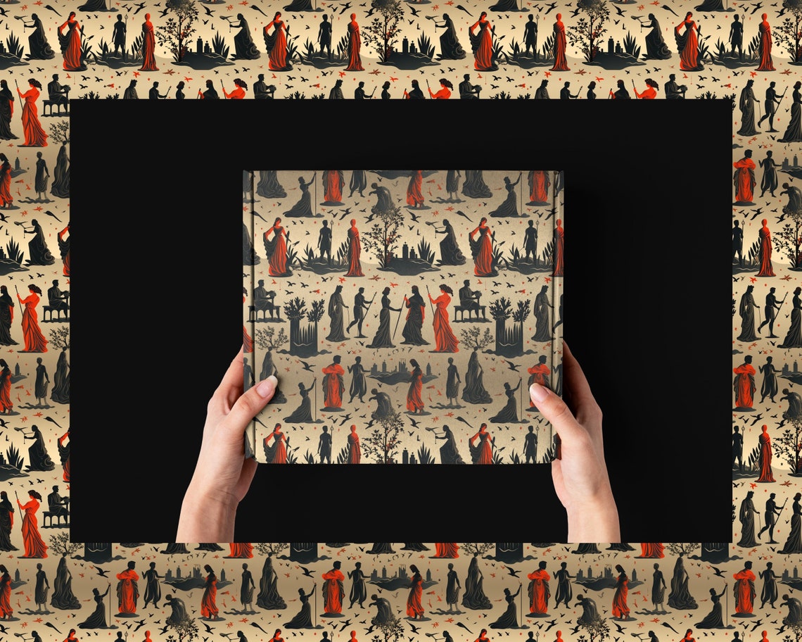 Roman Figures Digital Paper: Seamless Ancient Rome Patterns (JPEG) - Etsy