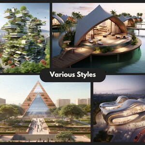 325 Architecture Design Prompts in the Style of Famous Architects ...