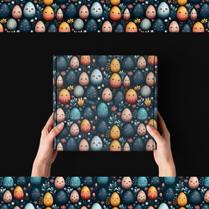 Easter Eggs Pattern Digital Paper - Seamless Papers for Crafts and ...