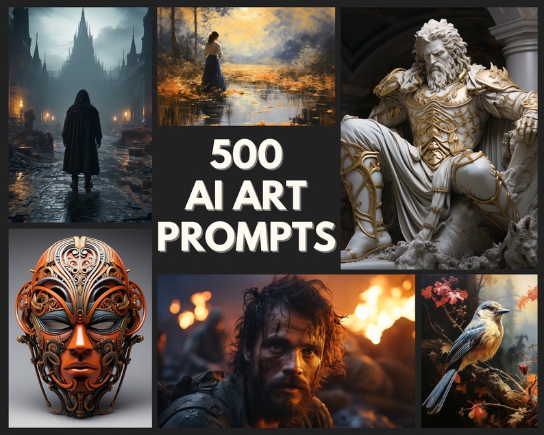500 AI Prompts for Painters, Sculptors, Filmmakers & Photographers ...