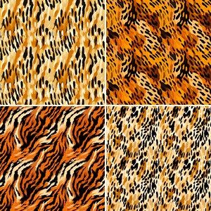 Animal Print Digital Paper: 20 Seamless Patterns (digital Download) - Etsy