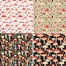 Mushroom Pattern Digital Paper 20 Seamless Patterns for Crafts and ...