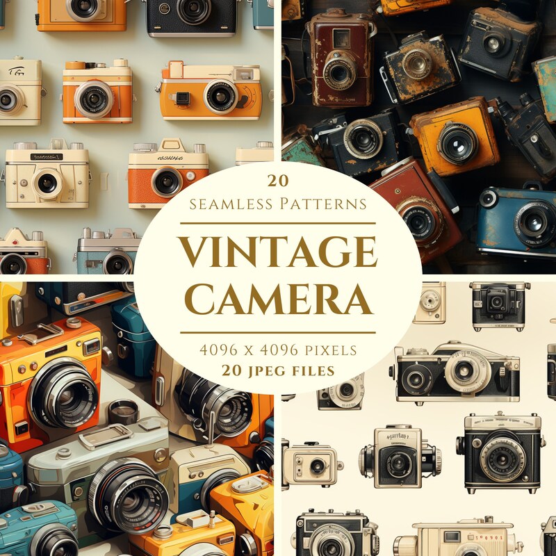 Vintage Camera Print - Etsy