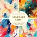 Abstract Paint Digital Paper: 20 Seamless Art Patterns (JPEG) - Etsy