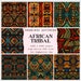 African Tribal Pattern Digital Paper: Seamless Print Designs (JPEG) - Etsy