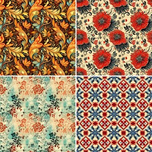 Batik Pattern - Digital Paper - 20 Seamless Patterns for Crafts and ...