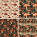 Mushroom Pattern Digital Paper 20 Seamless Patterns for Crafts and ...
