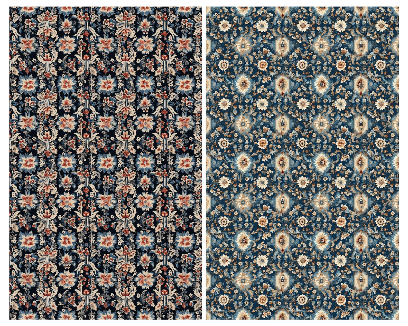 Turkish Carpet Digital Paper: Seamless Anatolian Pattern (JPEG) - Etsy