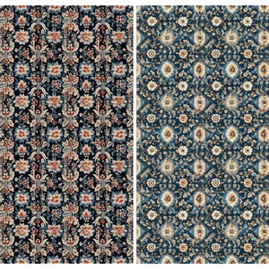 Turkish Carpet Digital Paper: Seamless Anatolian Pattern (JPEG) - Etsy