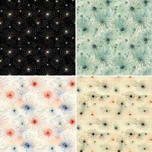 Spider Web - Digital Paper - 20 Seamless Patterns for Crafts and ...