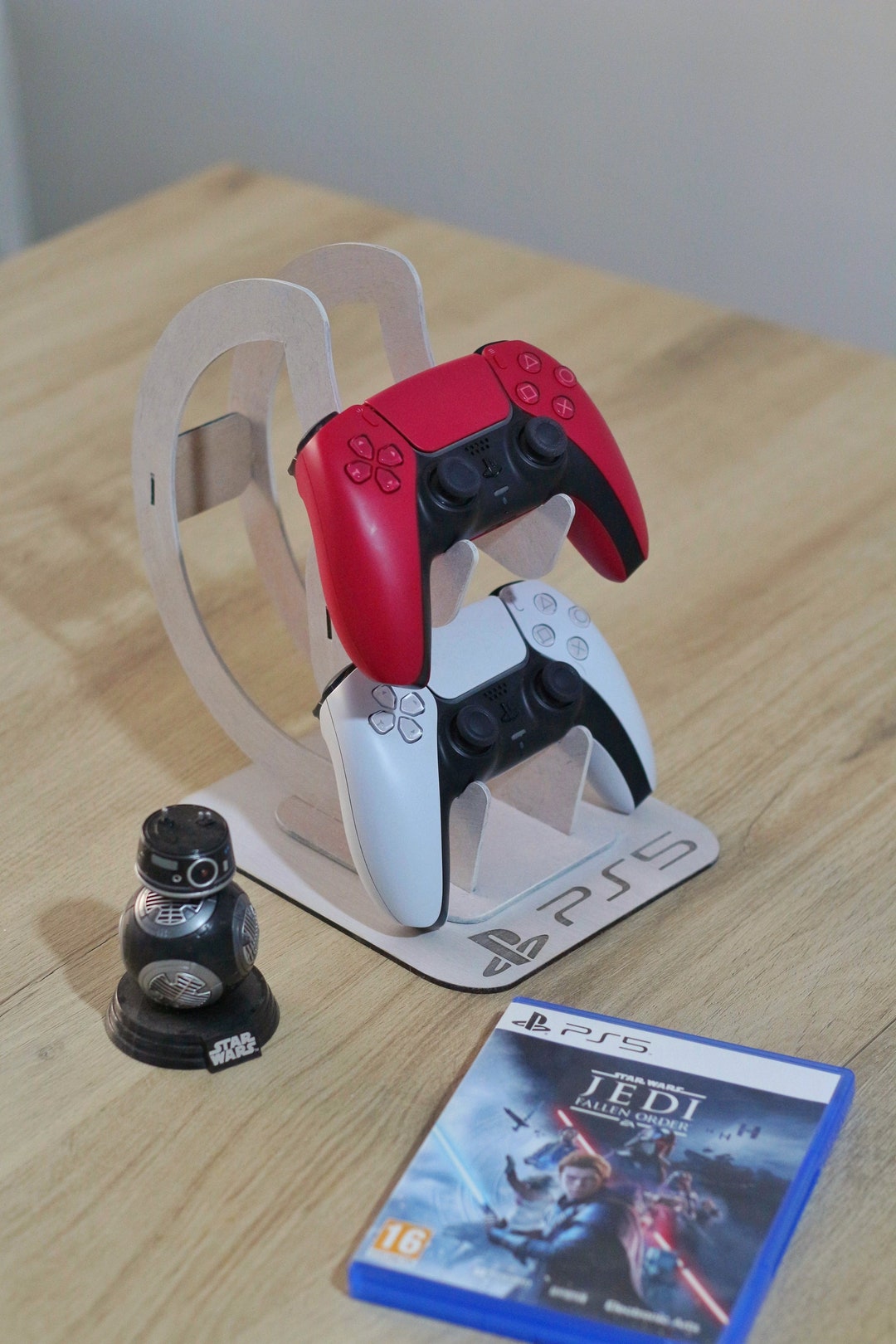 DIY Joystick Controller Stand/holder Laser Cut Files svg, Pdf, Dxf, Ai ...