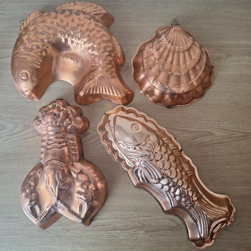 Copper Fish Mold - Etsy
