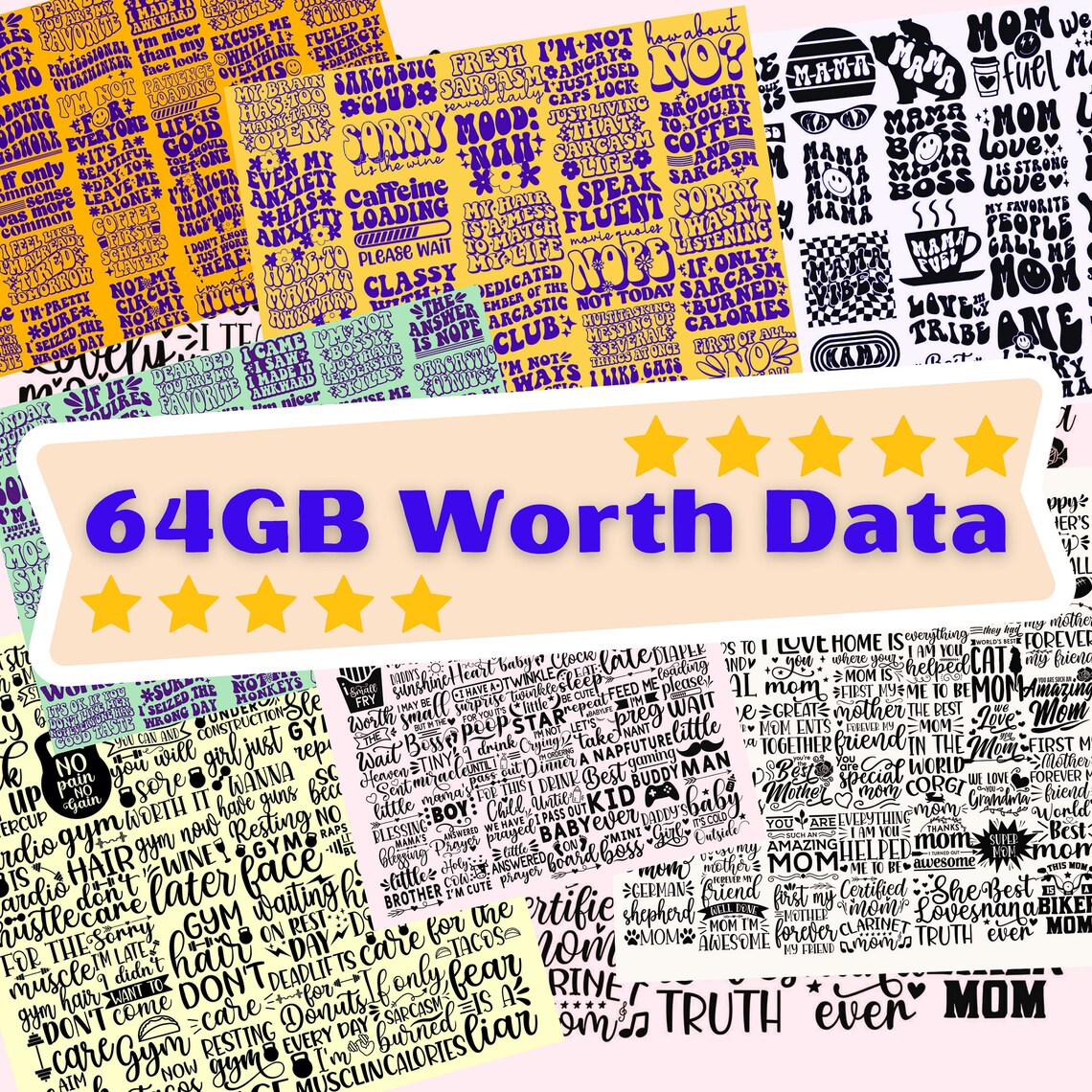 75,000 Massive SVG Files Bundle, Huge SVG Bundle, Svg Files for Cricut ...