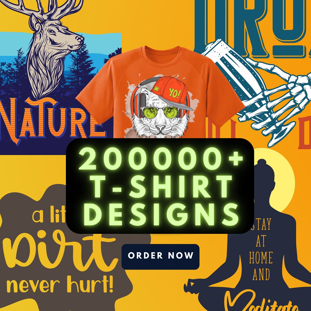200k T-shirt Designs - Etsy
