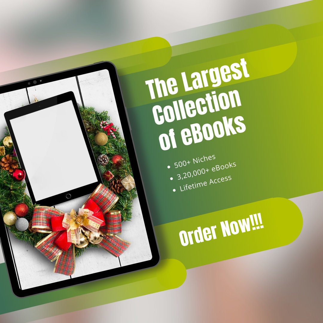 3,20,000+ Ebook Collection Bundle - Etsy
