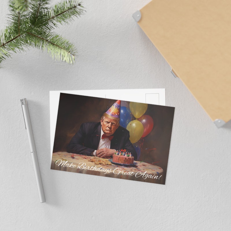 Donald Trump Postcard - Etsy