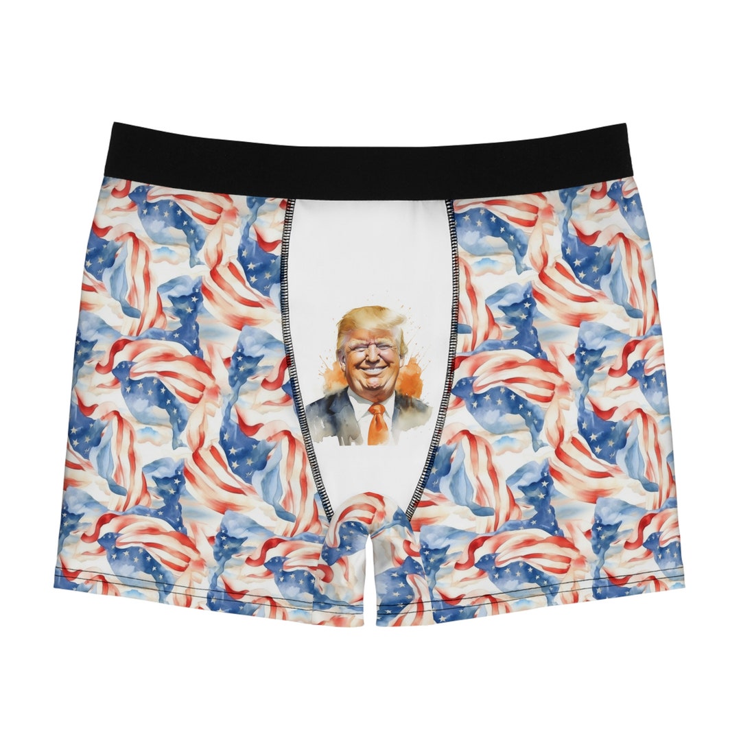 Donald Trump Men's Boxer Briefs Donald Trump Underwear - Etsy