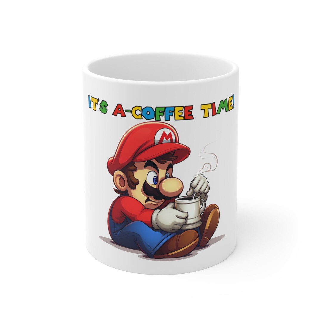 Mario Coffee Mug || Mario Bros. Coffee Mug - Etsy