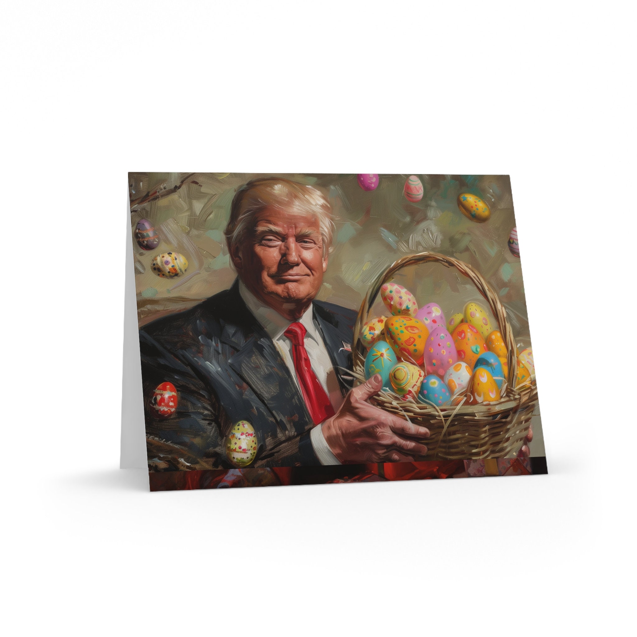 Donald Trump Easter Card Funny Meme Card Greeting Cards 8, 16, and 24 ...