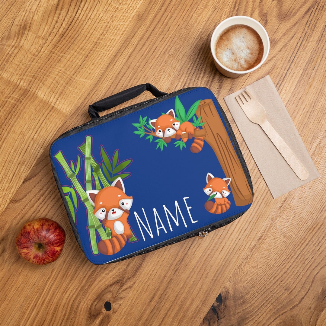 Personal Red Panda Lunch Bag - Etsy