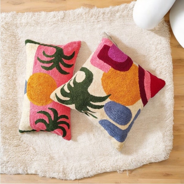 Multicolor Pillow - Etsy