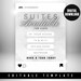 Suites Available Flyer Suites for Rent Booth Rental Flyer for Salon ...