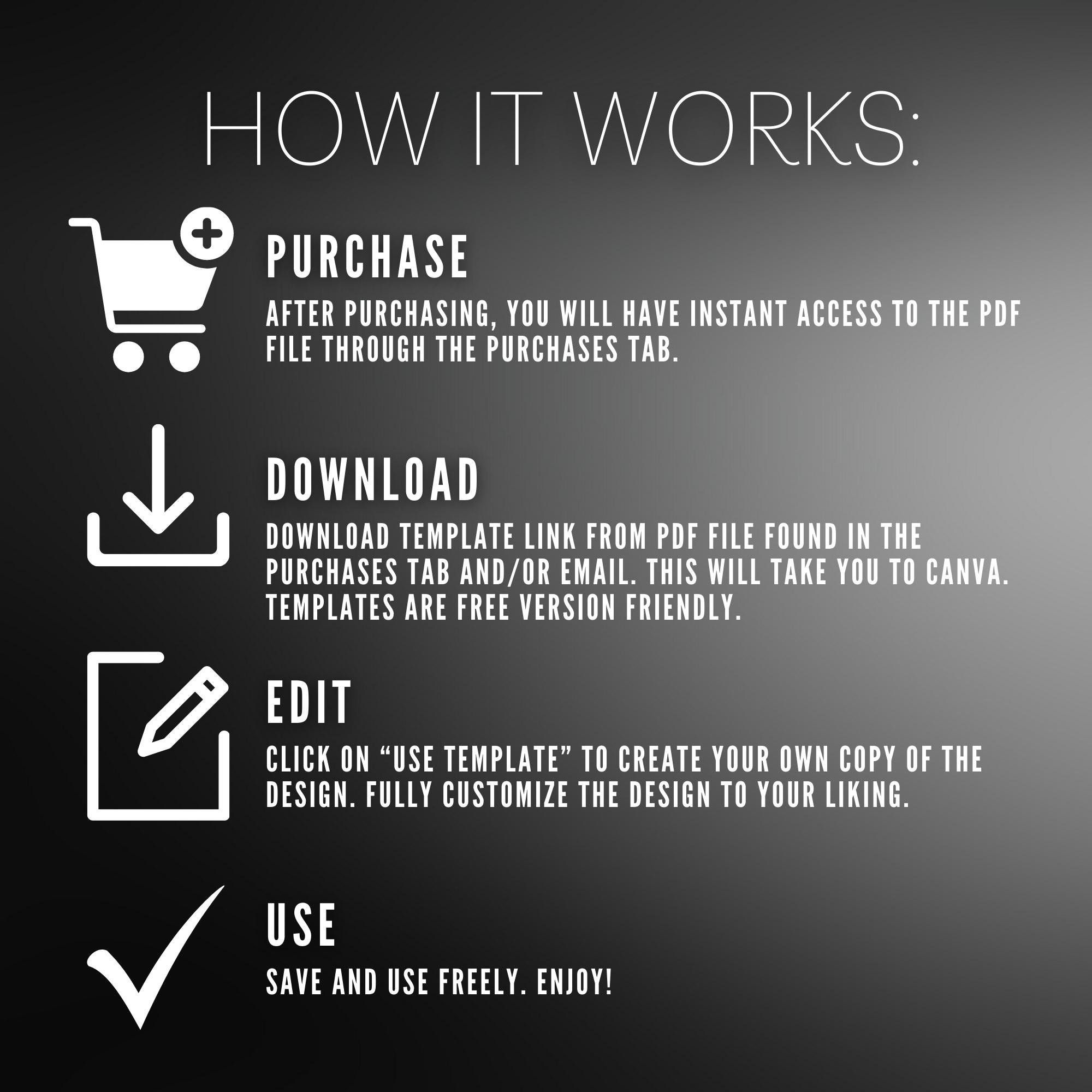 Tattoo Flyer Template, Tattoo Digital Download, DIY Specials Flyer ...