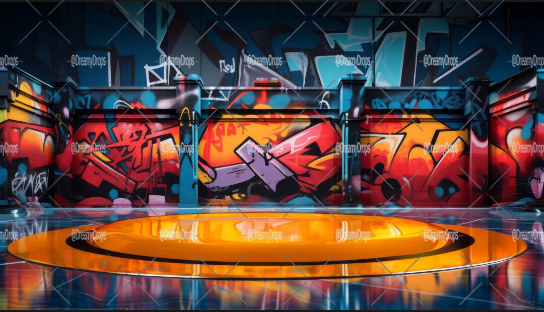 Urban Settings: Vivid Pop Art Graffiti Master Collection, Murals and ...