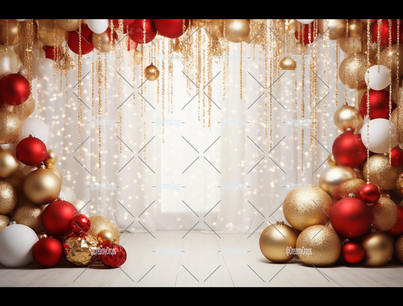 Christmas Themed Master Collection: Red and White and Gold Christmas ...