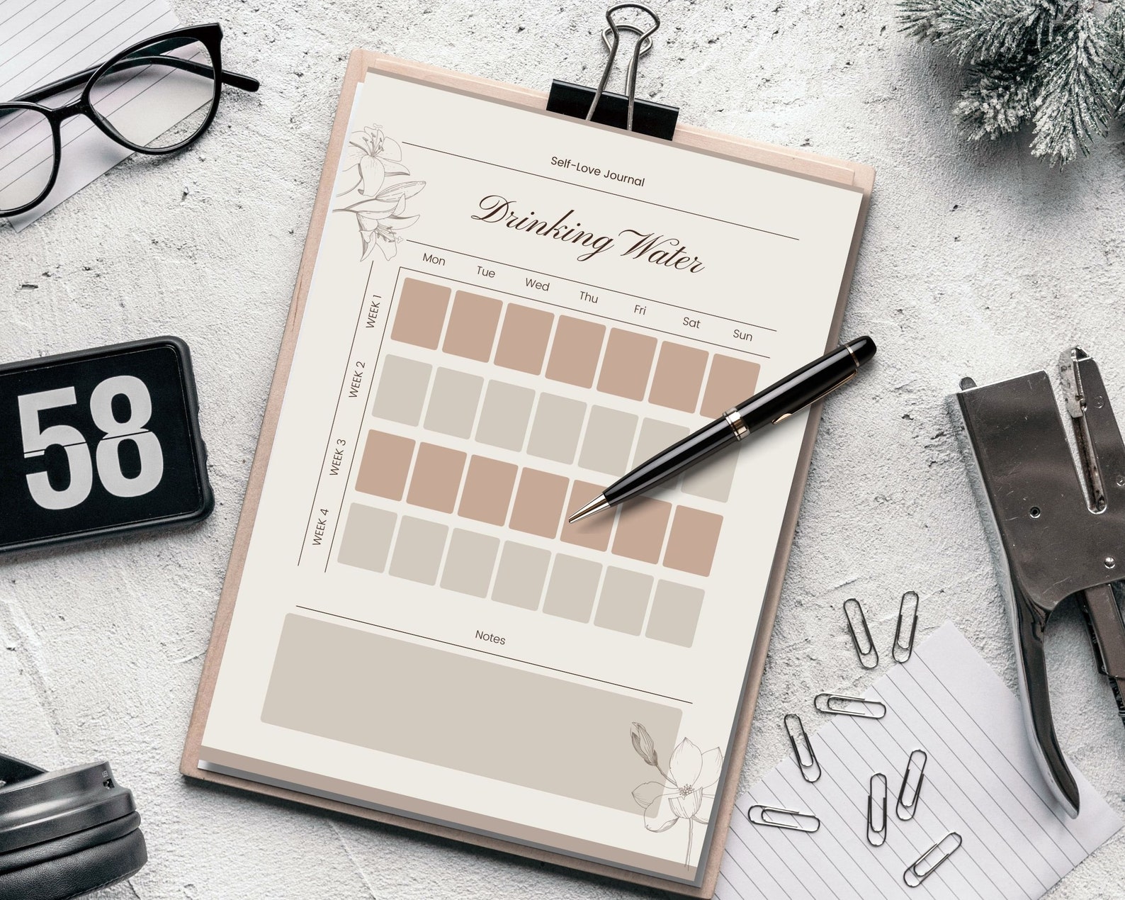 Self Love Journal Printable Instant Download, Self Care Planner, Self ...