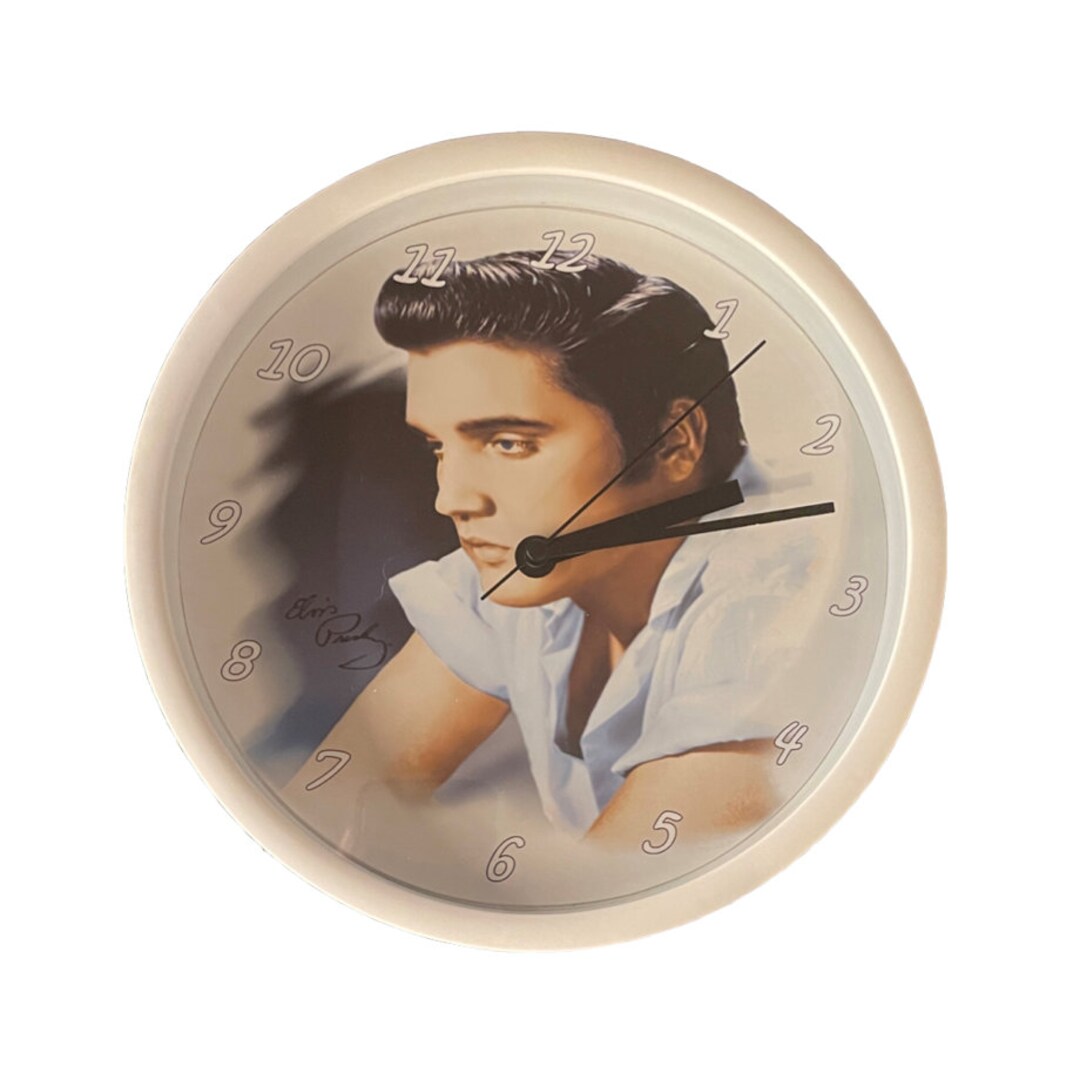 Elvis 9 Wall Clock - Etsy