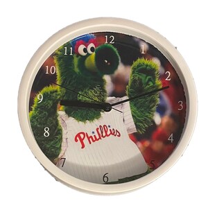 Phillies Phanatic 9 Wall Clock - Etsy