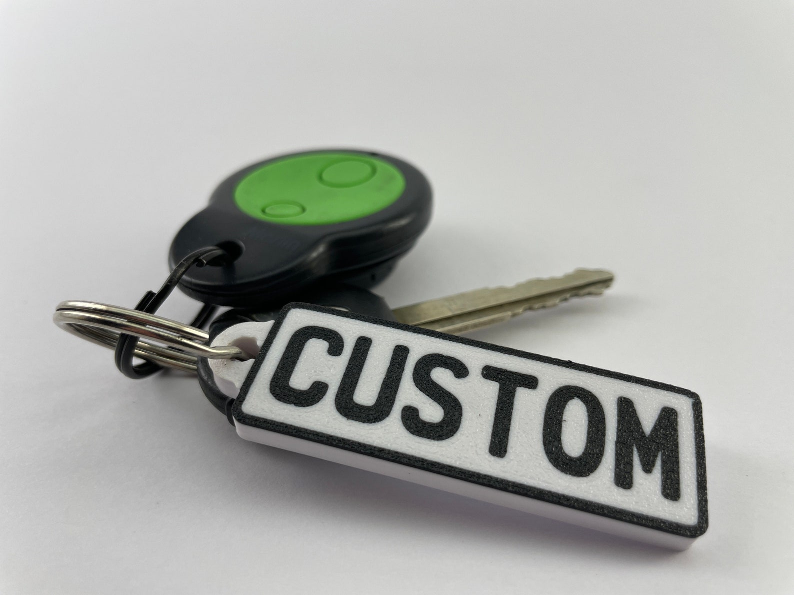 Custom Key Ring Number Plates - Etsy