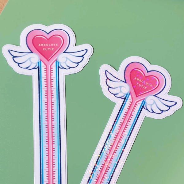 Thermometer Sticker - Etsy