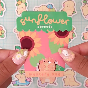 Mystery Sprout Sticker Packs | Surprise Waterproof Handmade Vinyl Die ...