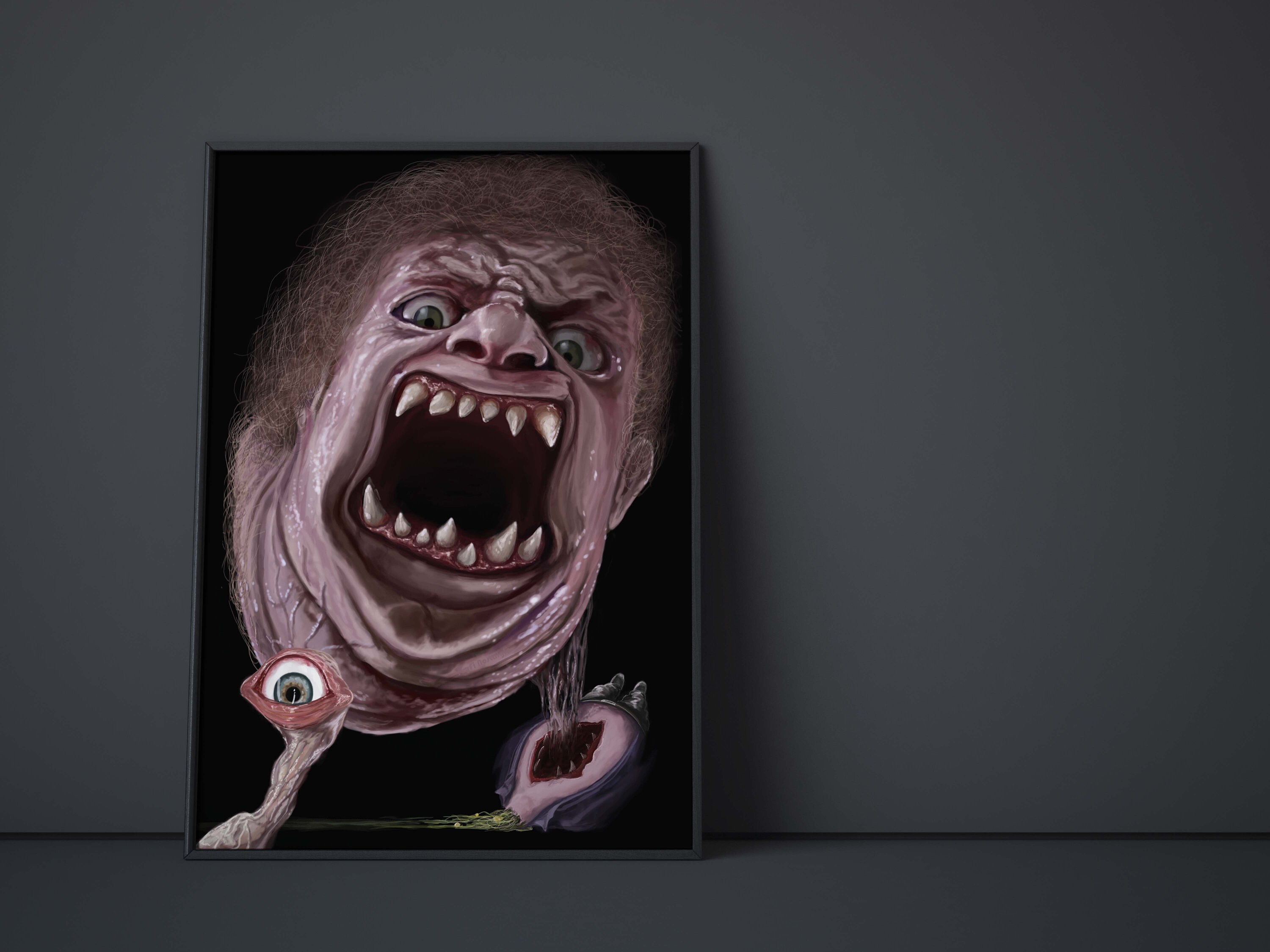 The Thing Poster Norris Head Ultimate Hand-painted Digital Art Print - Etsy