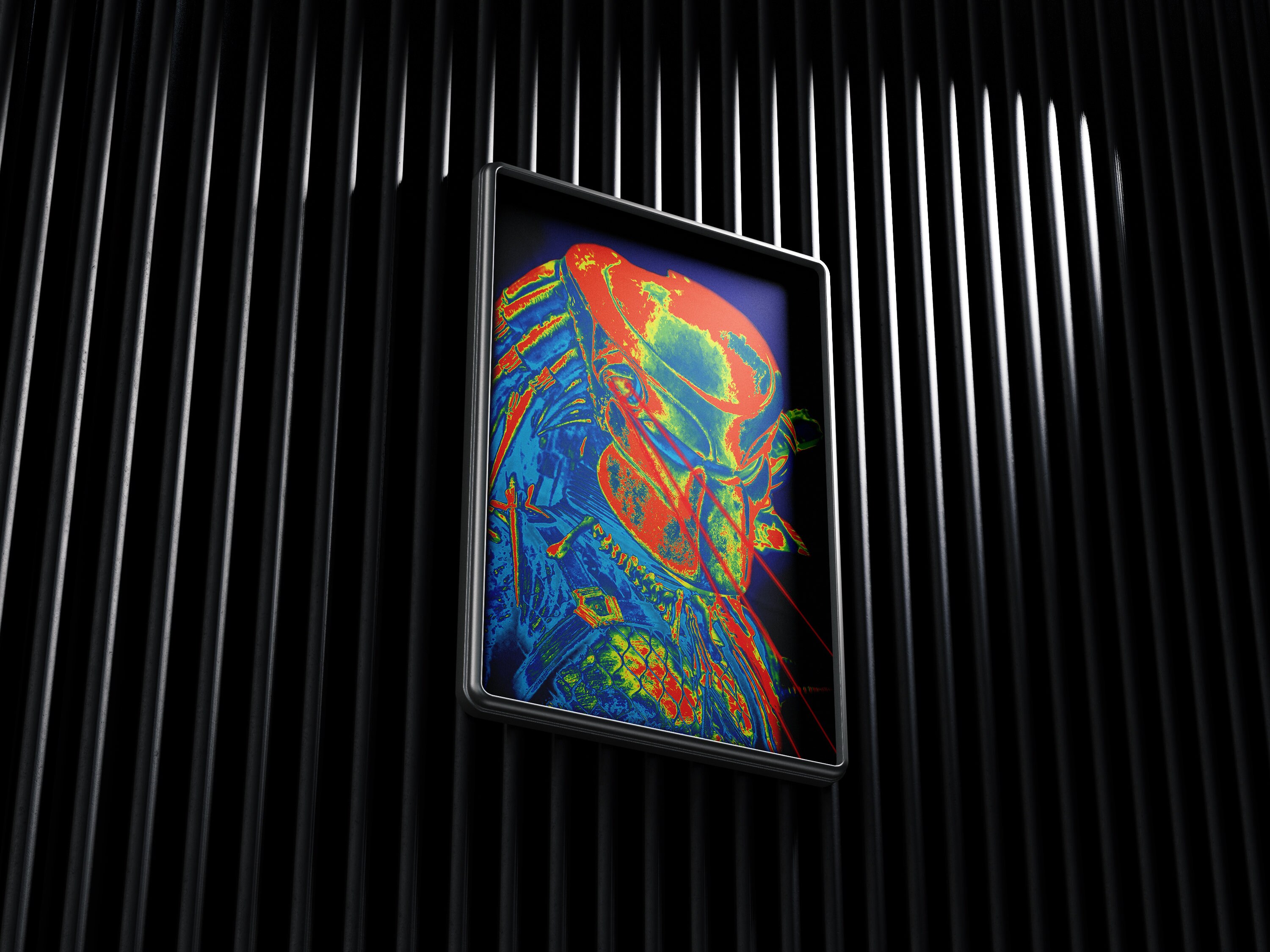 Predator Art Jungle Hunter Art Print Predator Thermal Vision Scifi ...