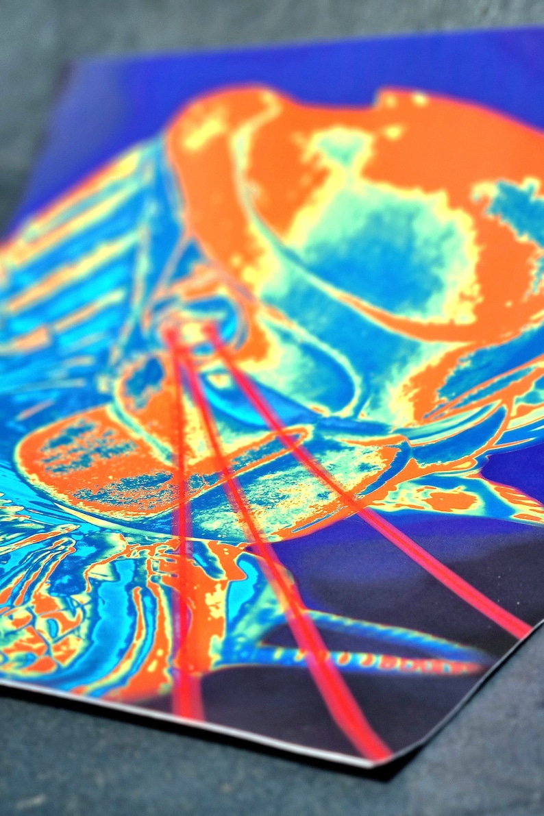 Predator Art Jungle Hunter Art Print Predator Thermal Vision Scifi ...