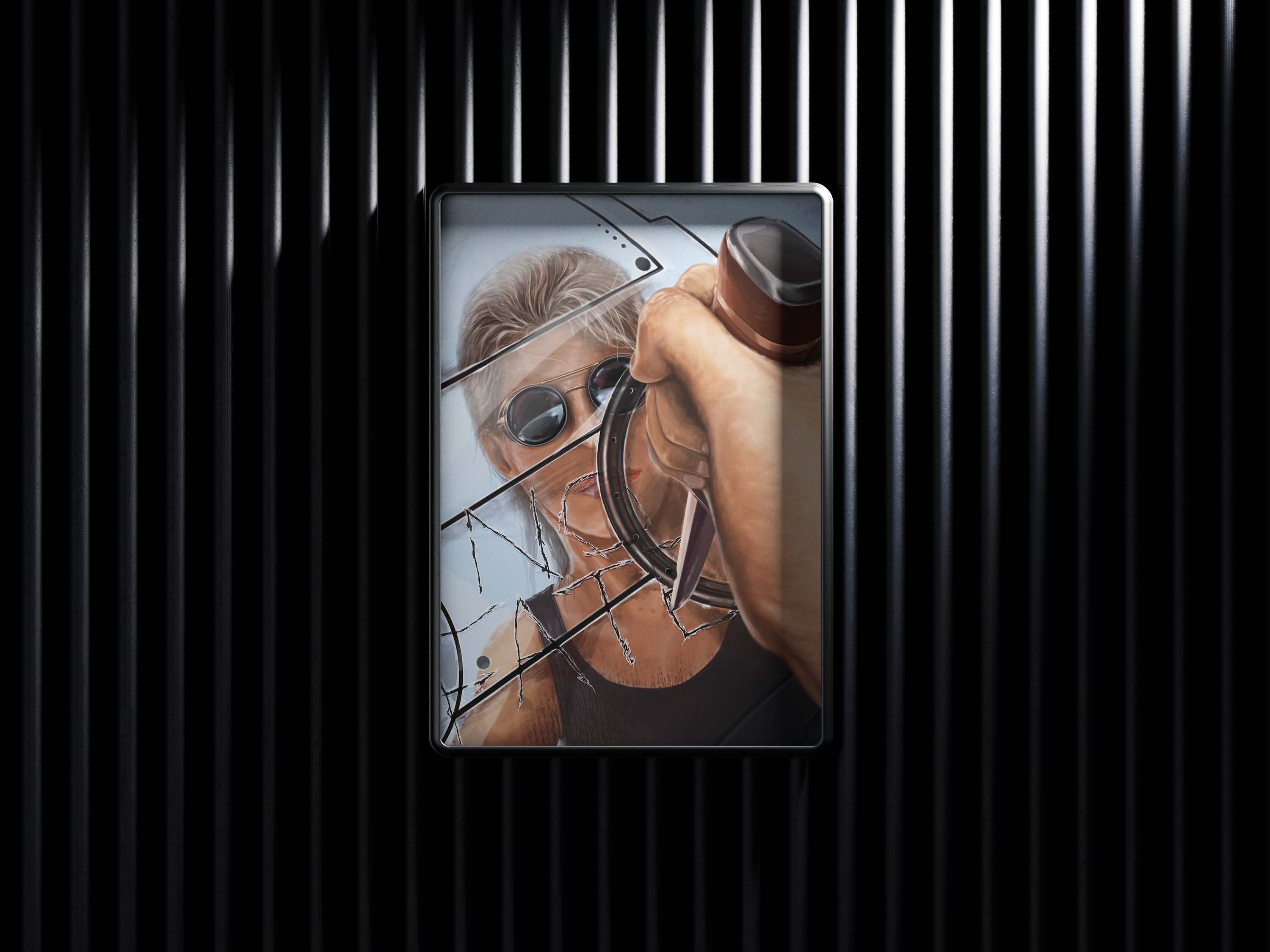 Sarah Connor 'no Fate' Art Print: Terminator 2 Inspired Digital Wall ...