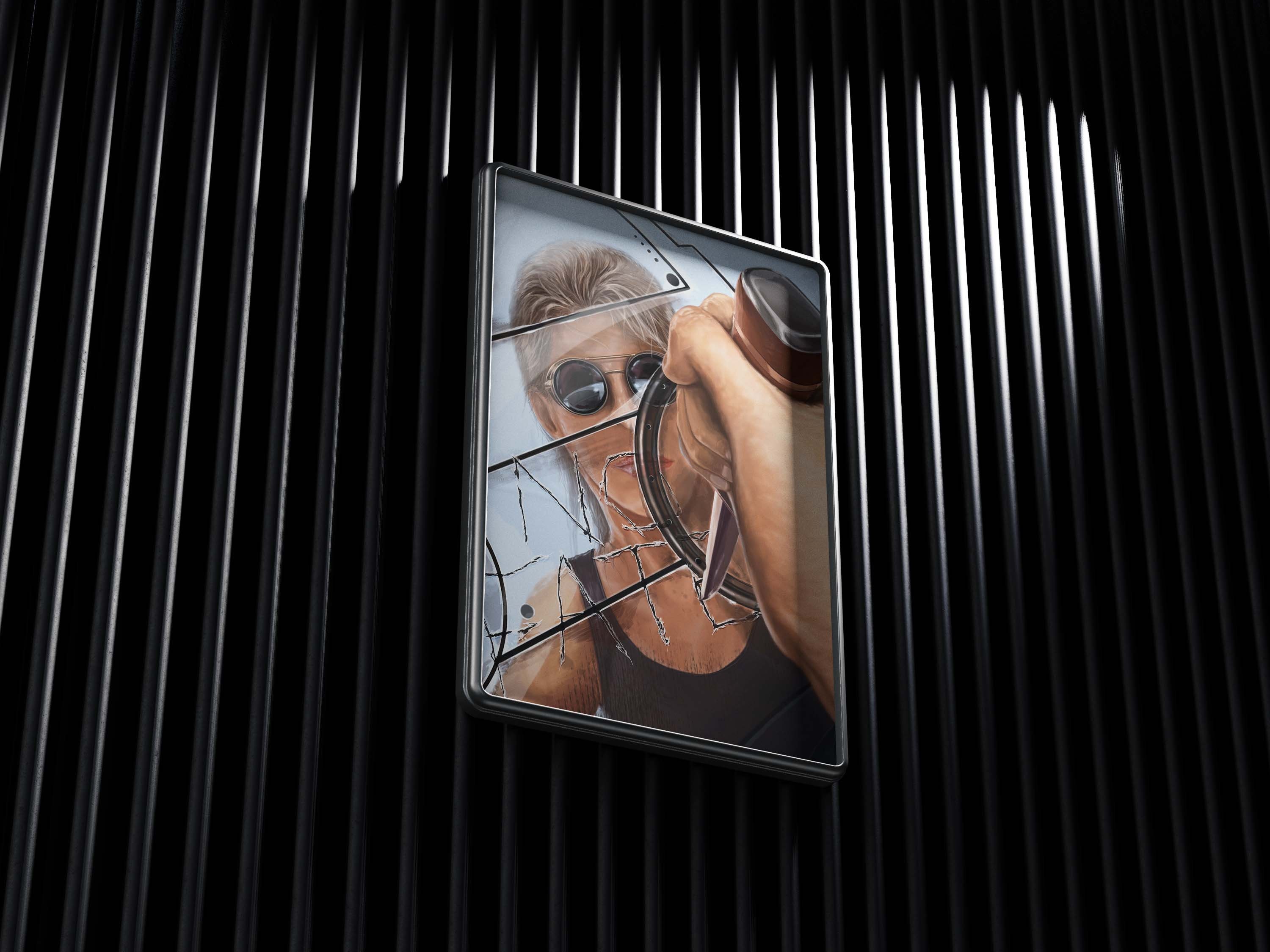 Sarah Connor 'no Fate' Art Print: Terminator 2 Inspired Digital Wall ...