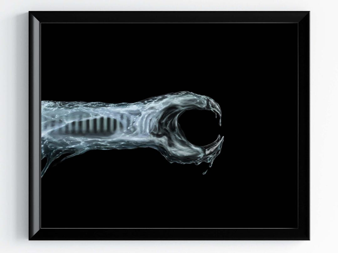 Alien Poster Xenomorph Inner Jaw Art Print - Etsy