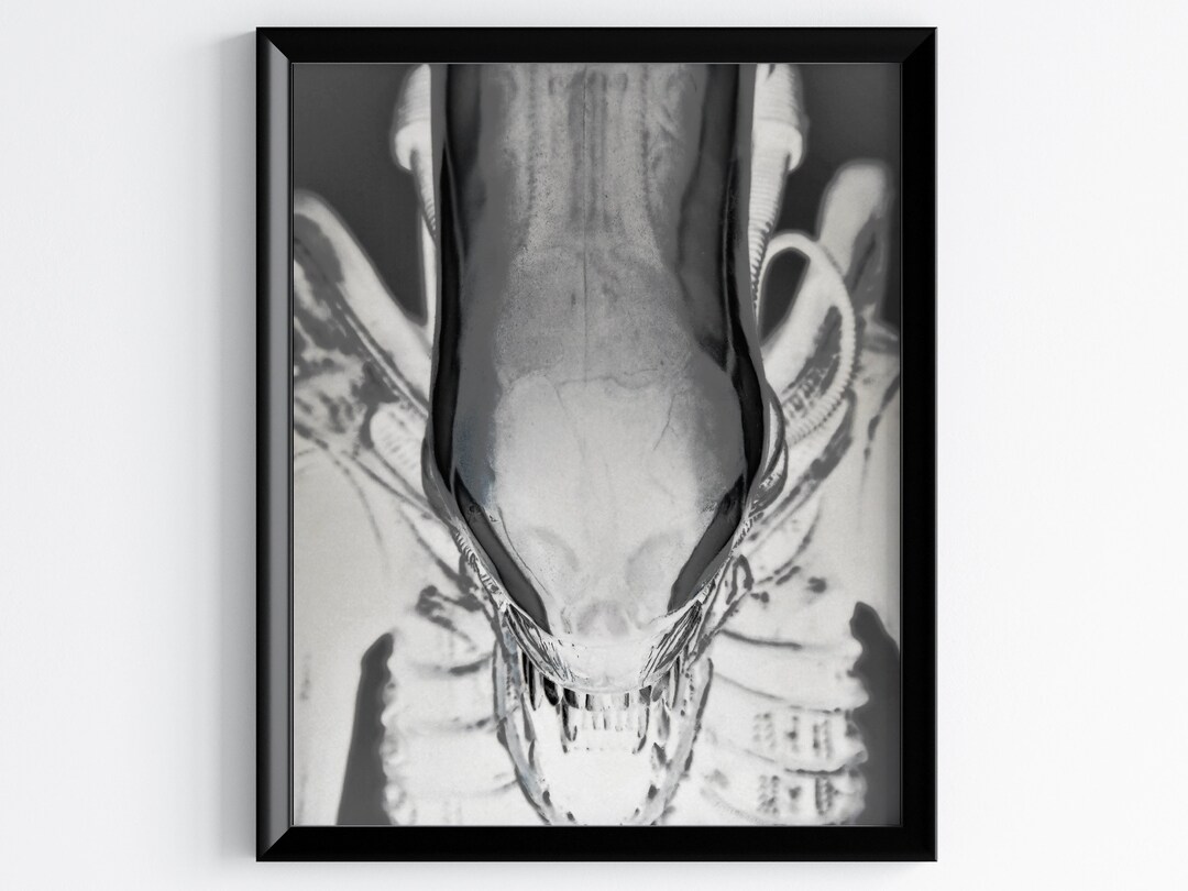 Alien Art Xenomorph Art Print Big Chap Alien Giger Alien Art Scifi ...