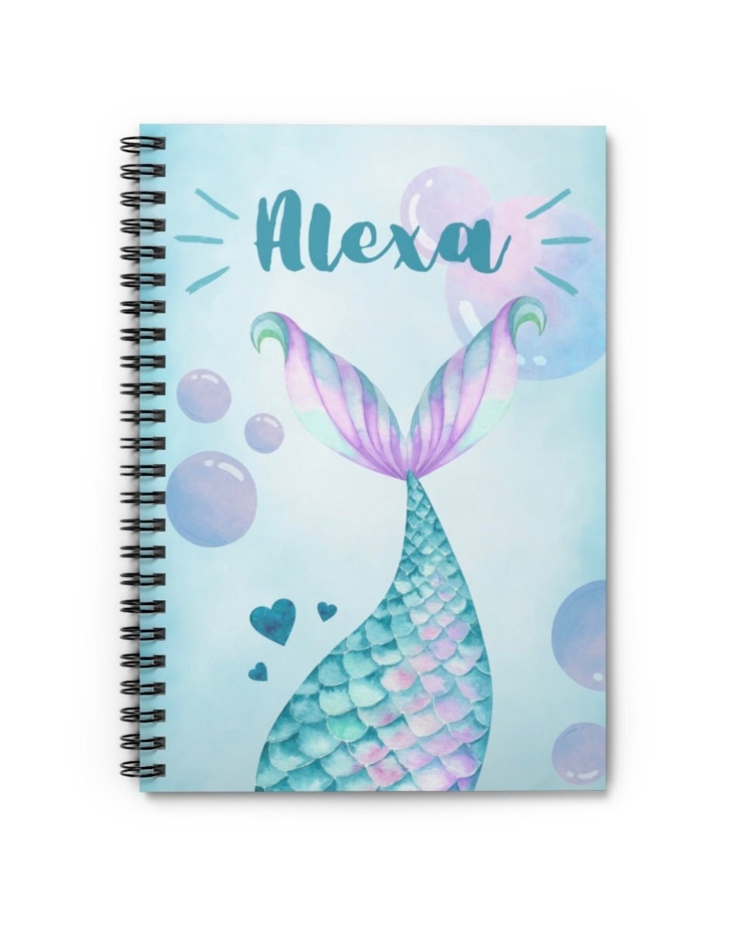 Personalized Mermaid Under the Sea Notebook / Journal - Etsy