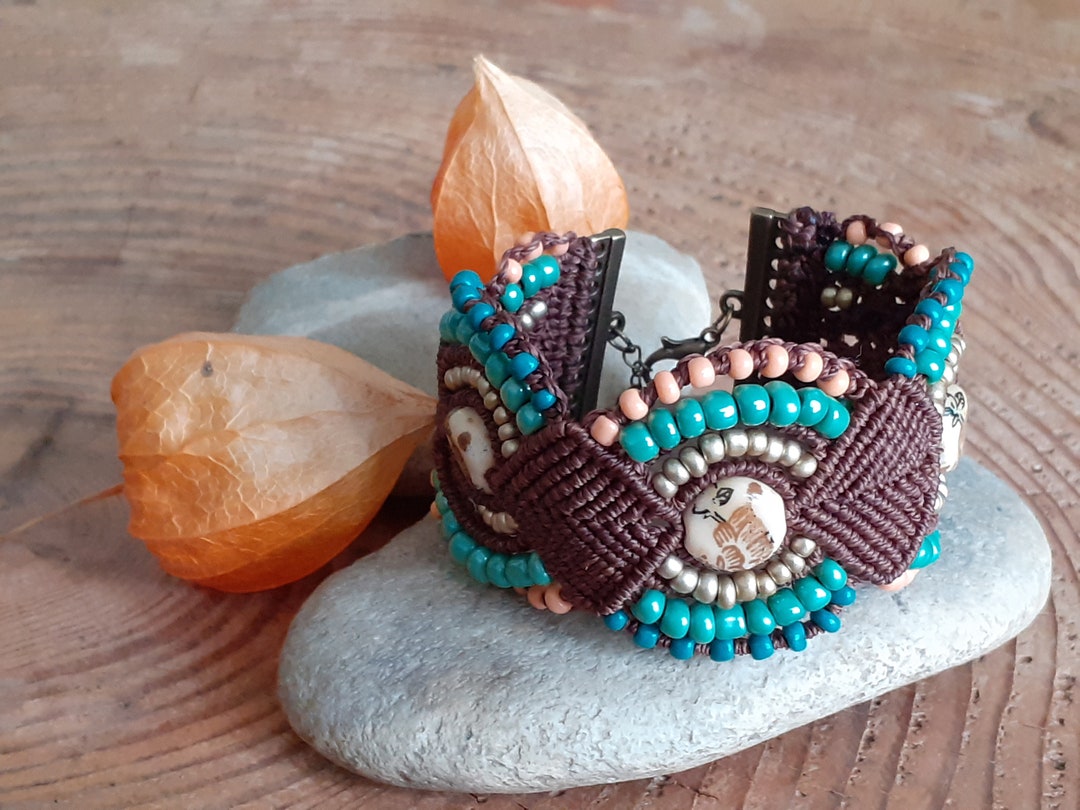 Aztec Style Bracelet - Etsy