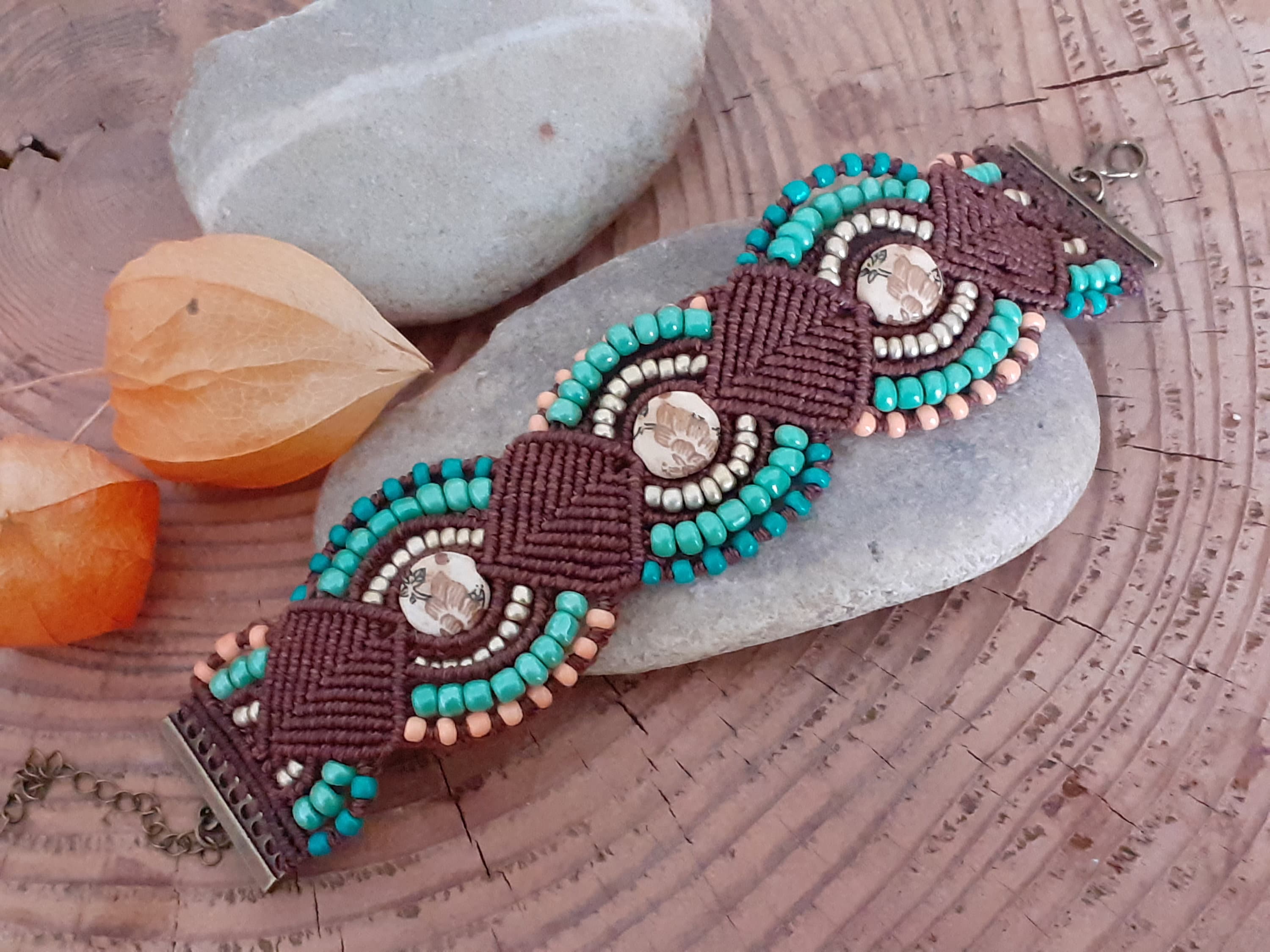Aztec Style Bracelet - Etsy