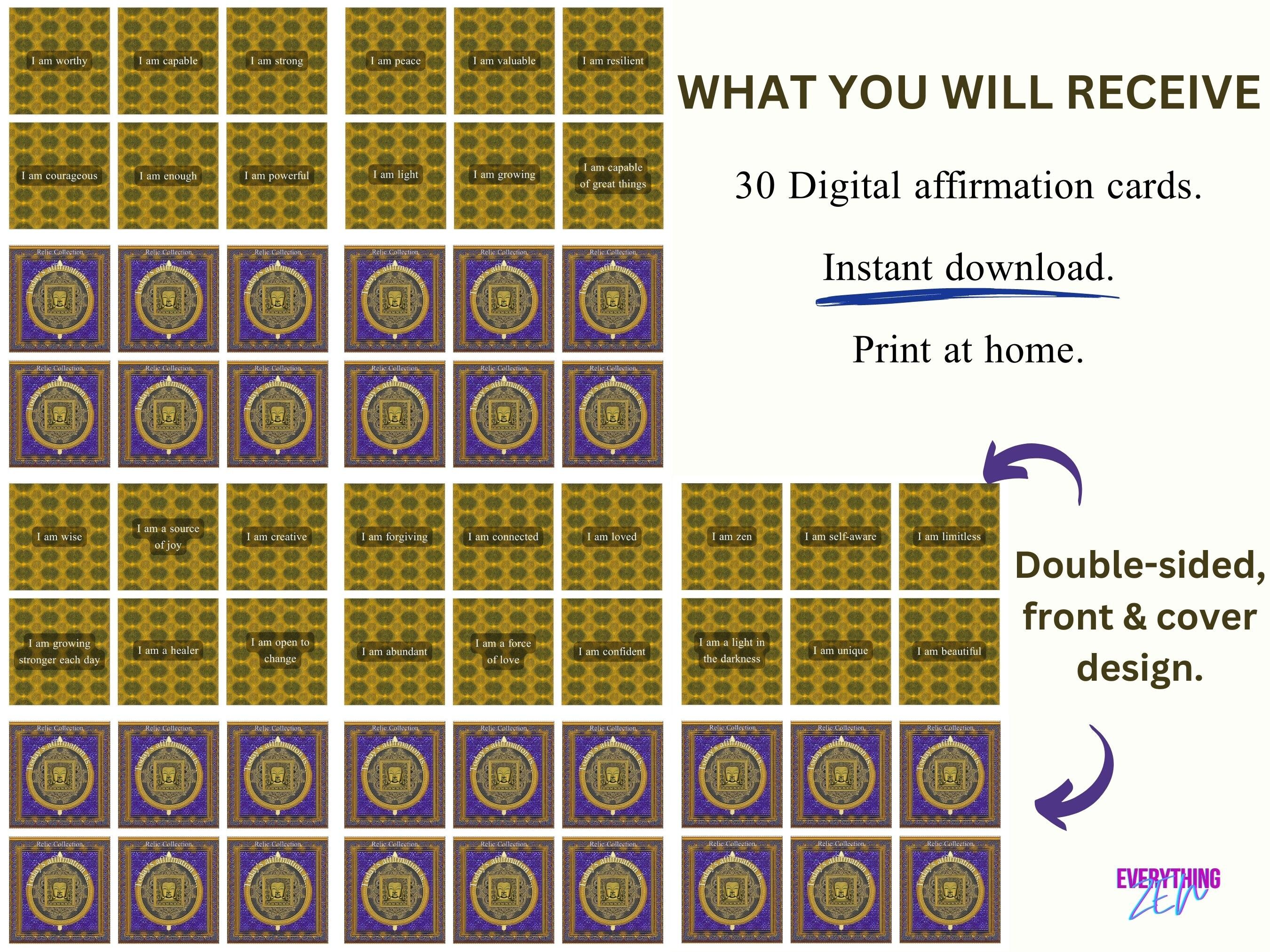 Affirmation Station Cards, Printable Quotes for Positive Thinking ...