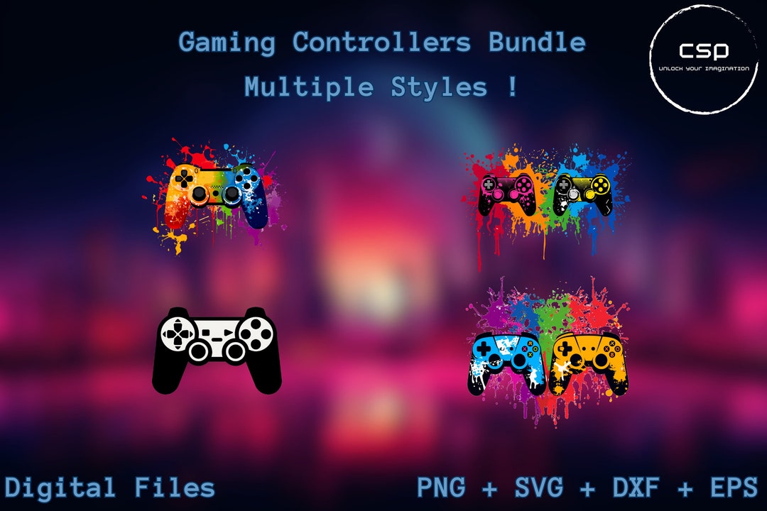 Gaming Graphics Collection: Power up Your Design With SVG - Etsy