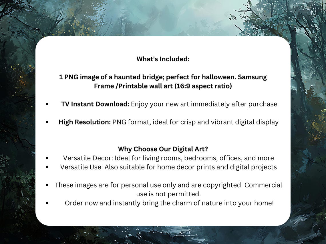 Spooky Bridge Dark Ravine I Spooky Oil Painting - Etsy